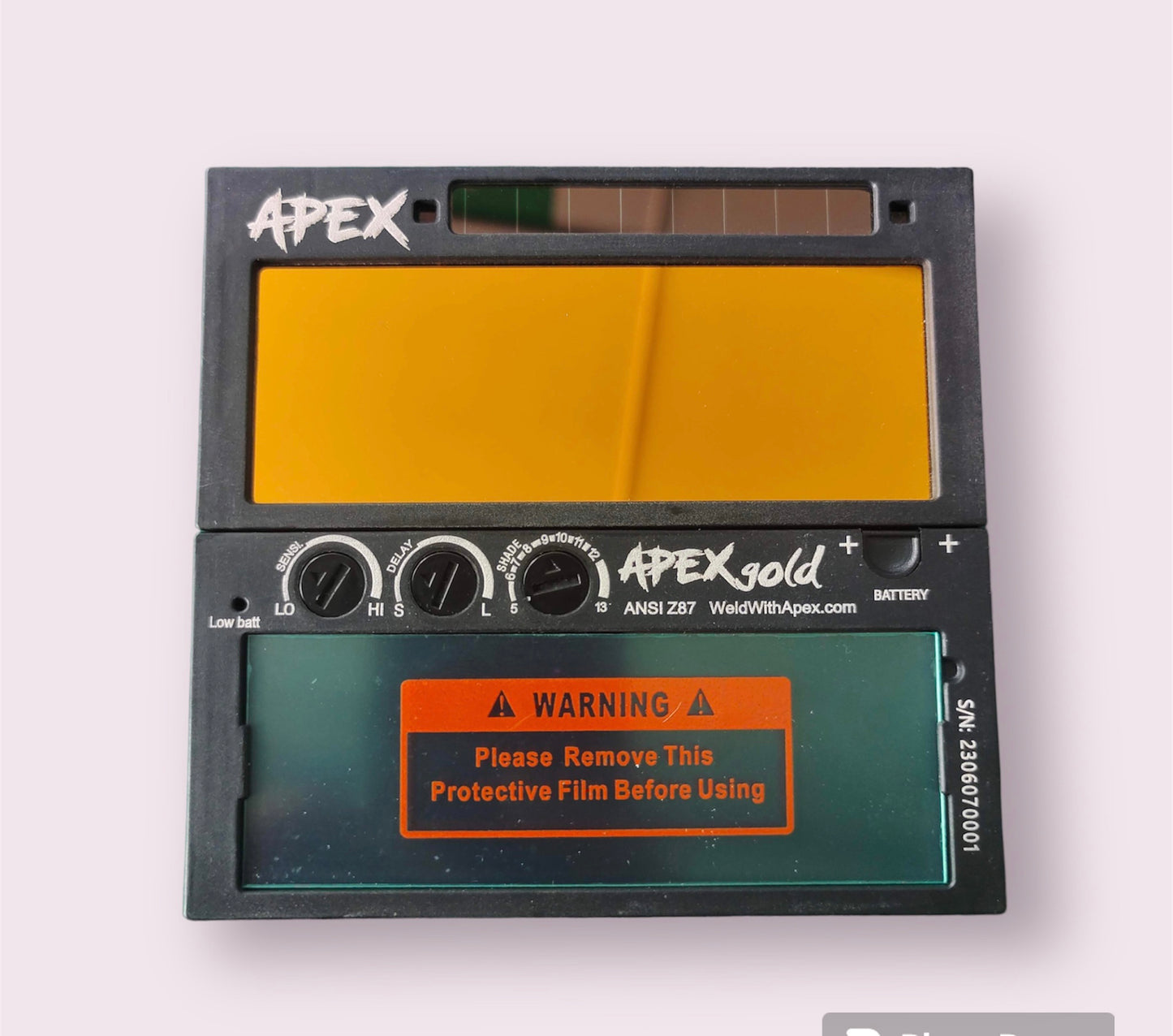 ApexGold HD Welding Lens – Apex Welding Products